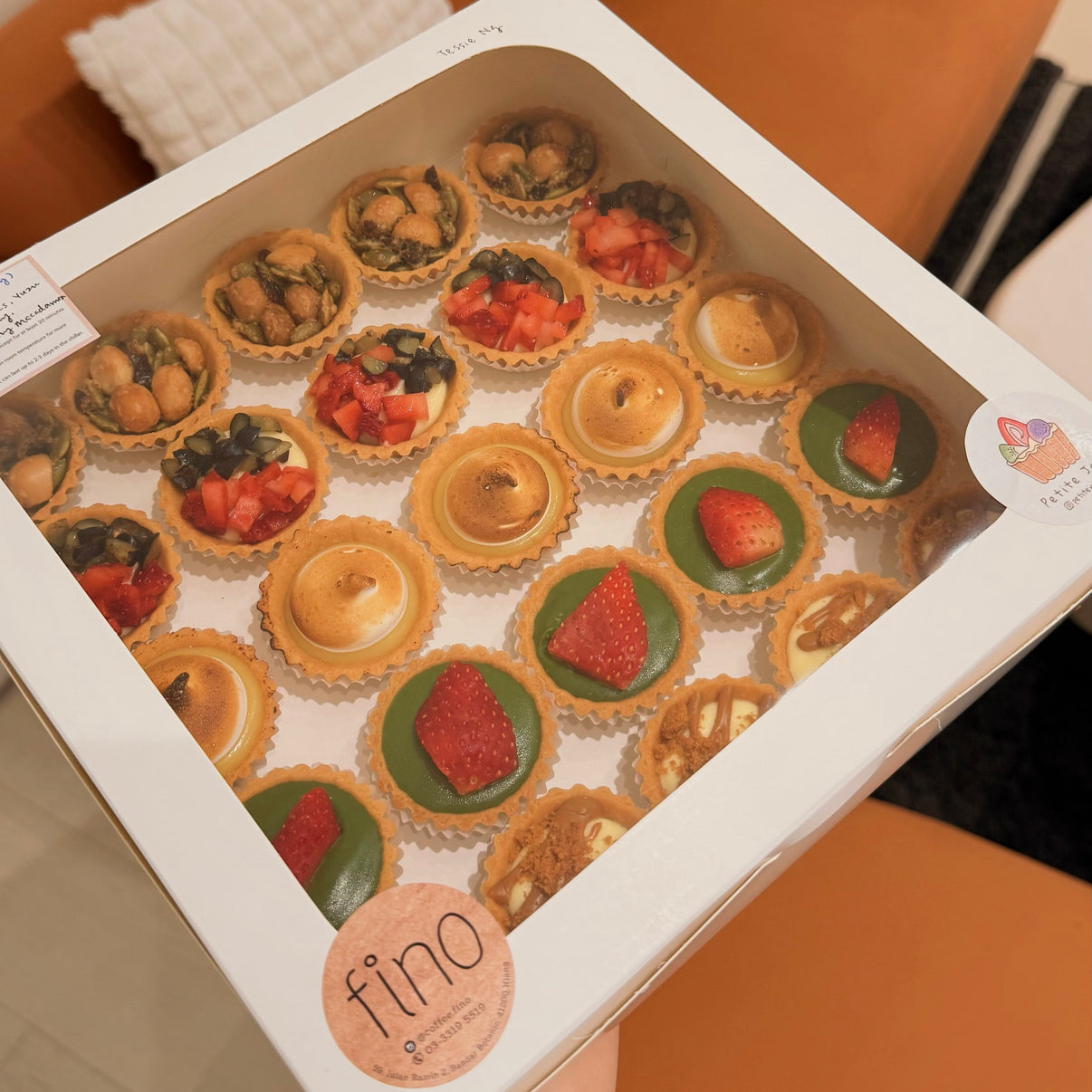 25pcs Mini Tarts (5 flavours) – Petite Joie